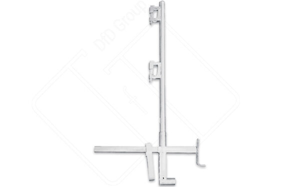 Set reversible slab clamp / guardrail, tubs, HDG | DFD Group